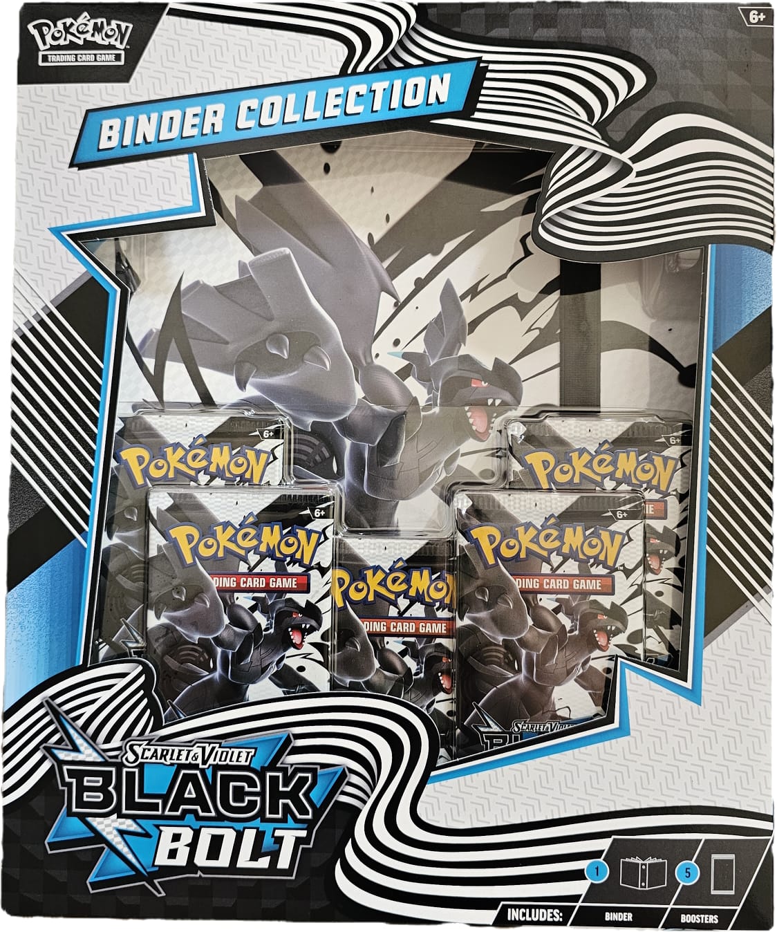 Pokémon English Black Bolt Binder Collection – Fire Hands Collectibles